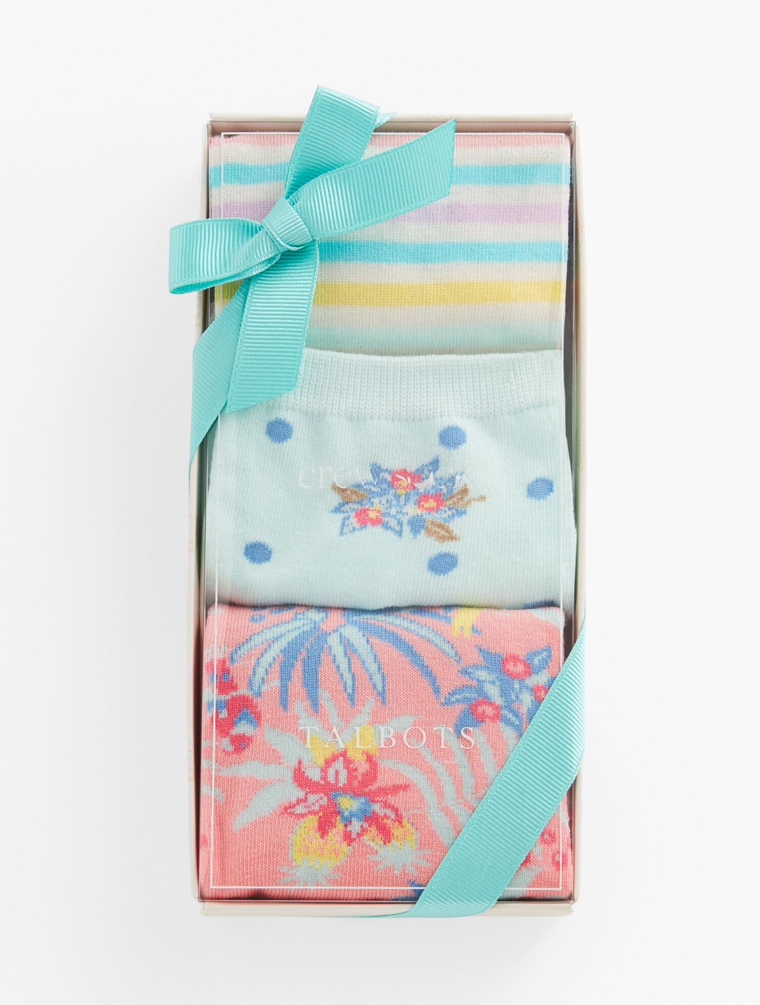 Three Pair Mother's Day Ankle Socks | Talbots