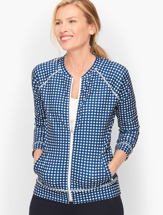 On the Move Jacket - Gingham | Talbots