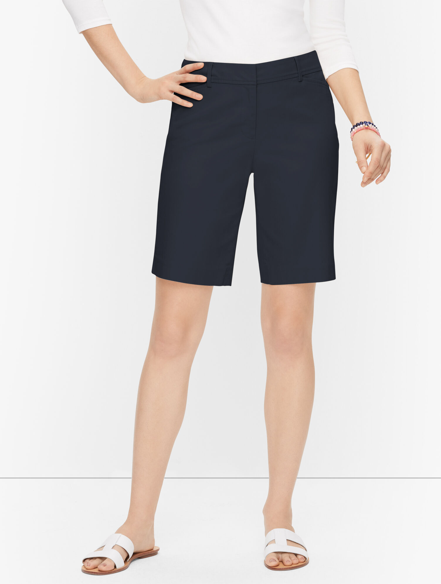 Perfect Shorts - 9"- Solid Colors | Talbots