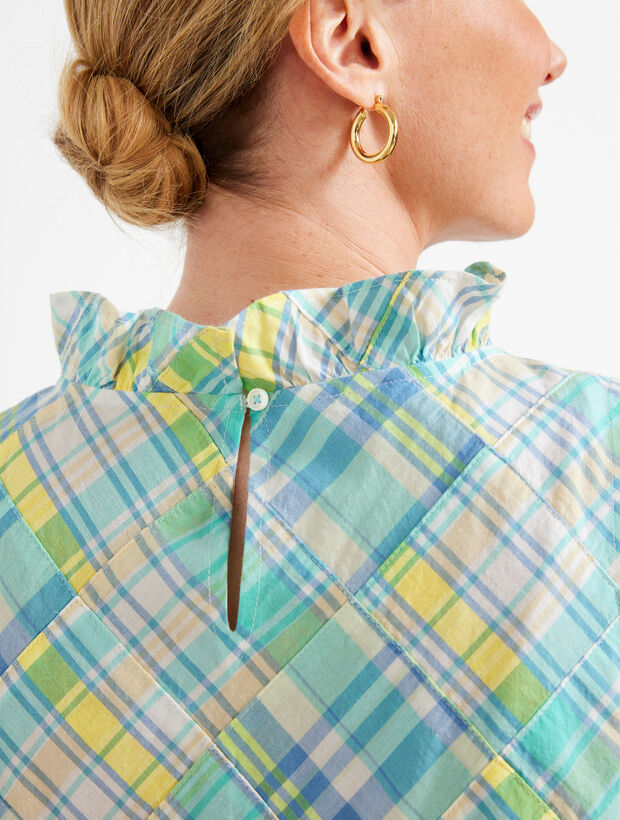 Halter Shell - Madras | Talbots