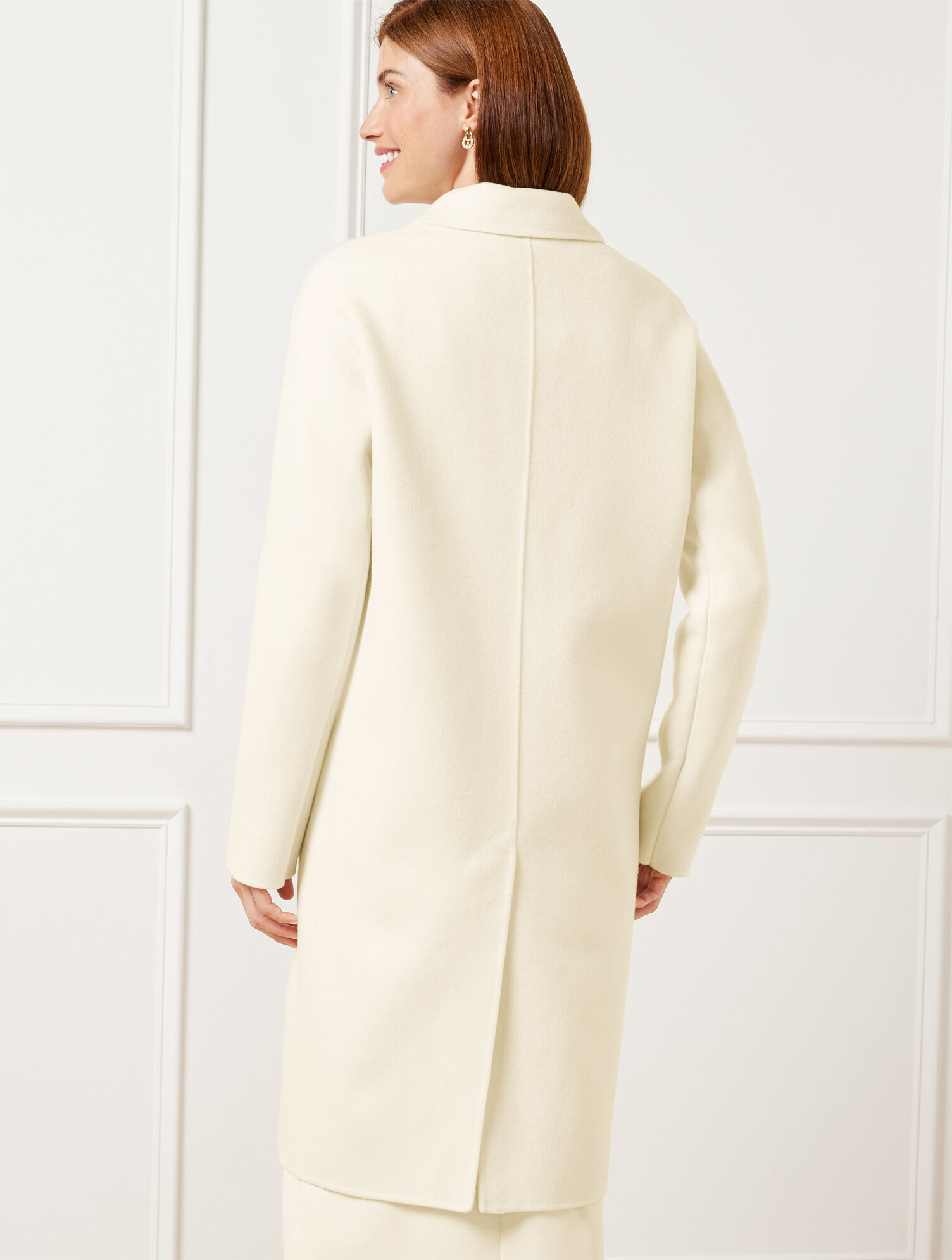 Double Face Wool Blend Duster | Talbots