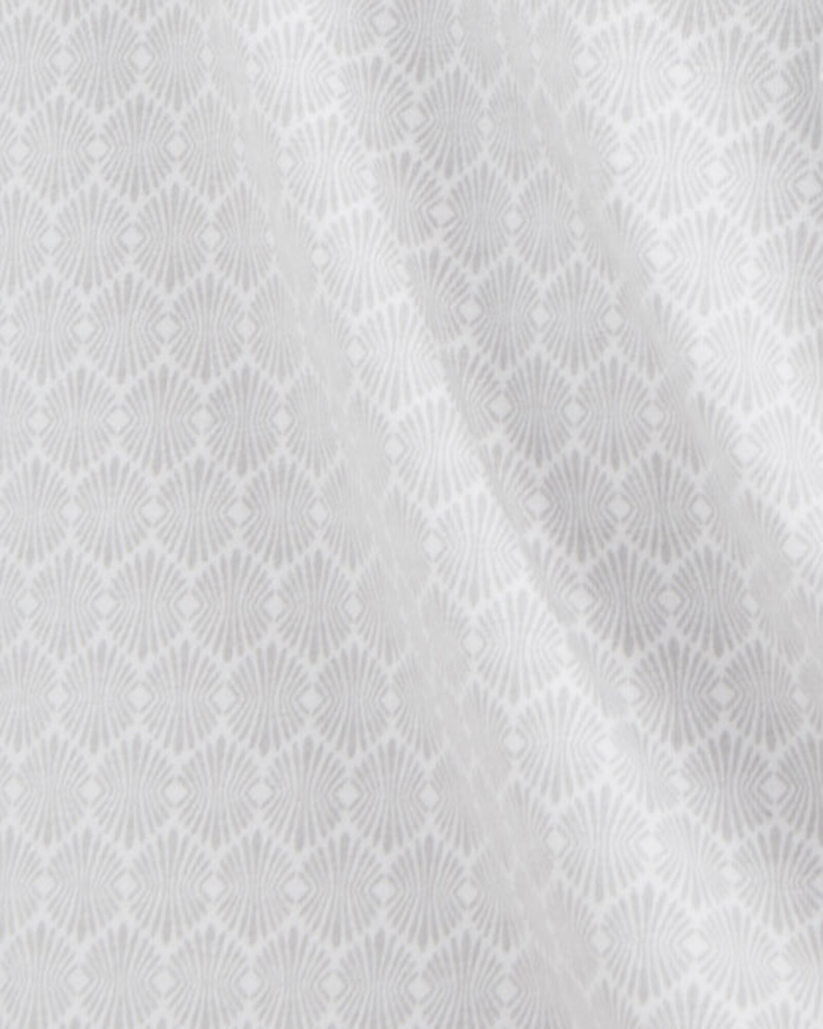 Organic Cotton Jersey Scallop Print Pajama Shirt | Haven Well Within