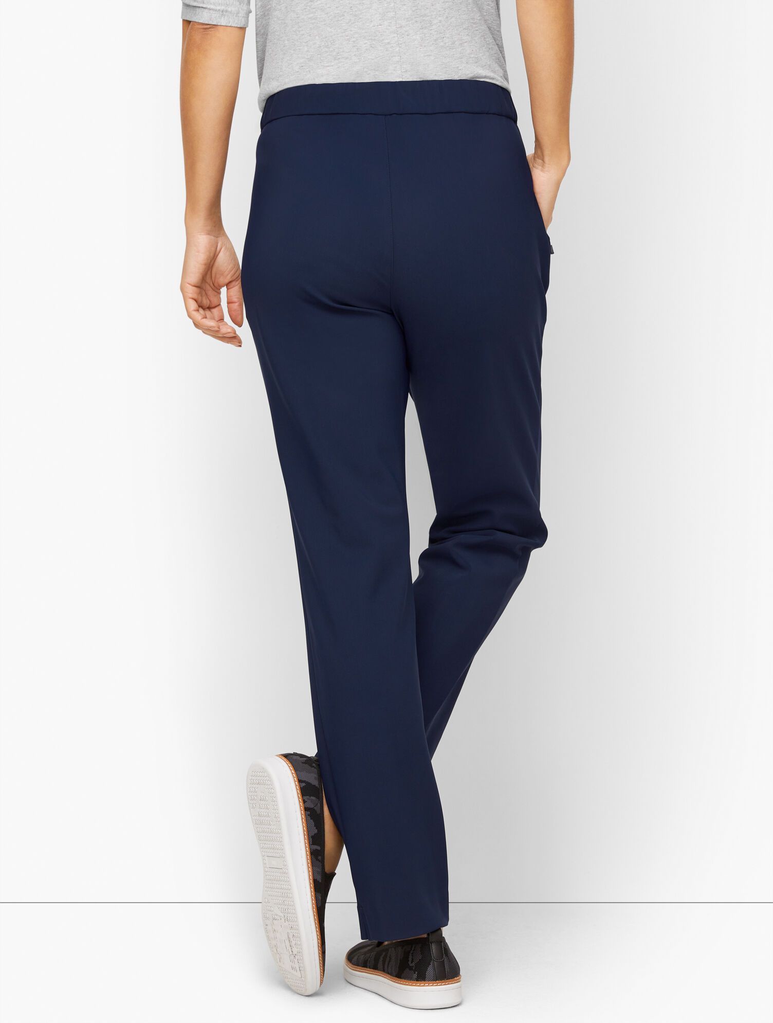 Luxe Comfort Straight Leg Travel Pants | Talbots
