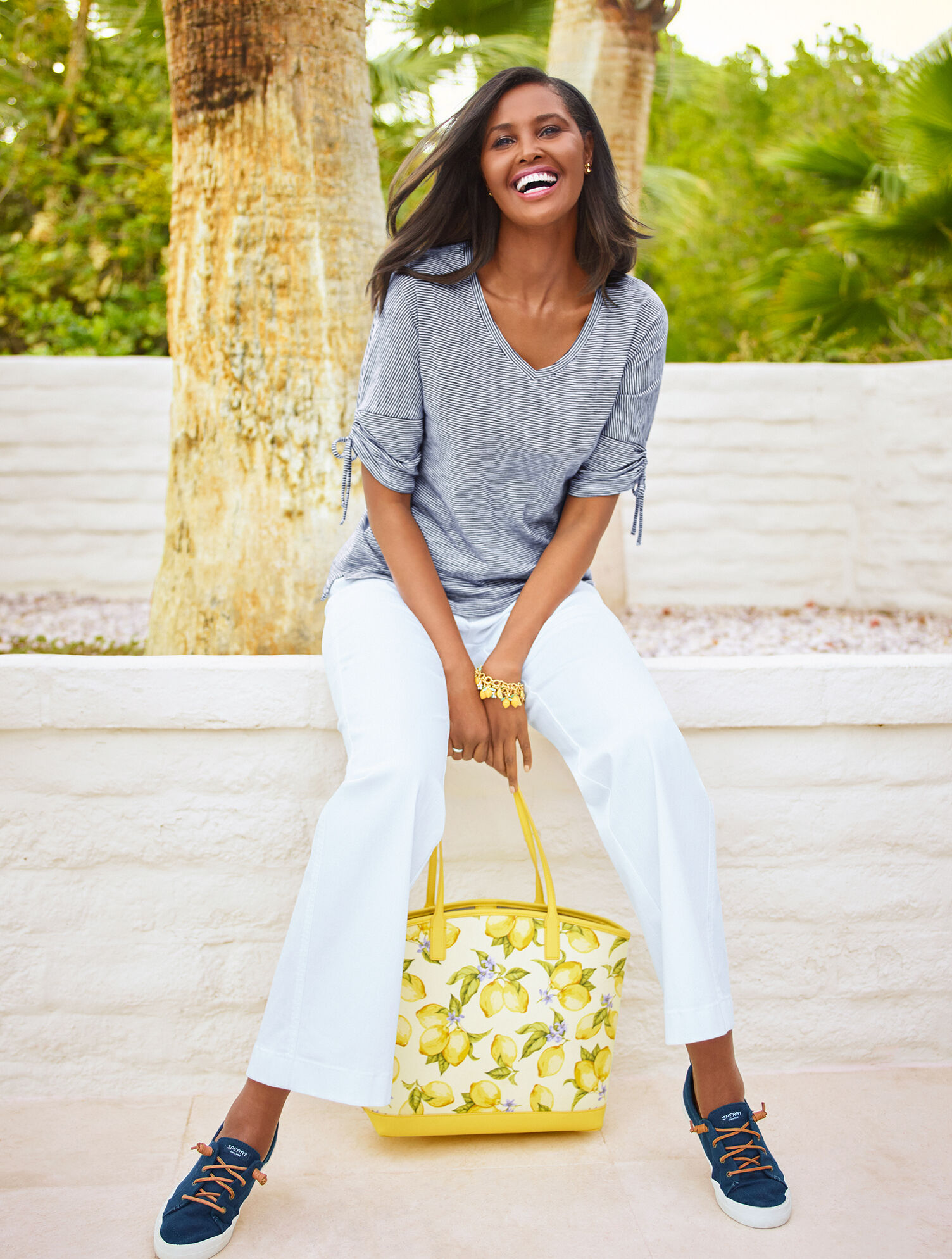 Perfect Tote - Lemon Blossom | Talbots