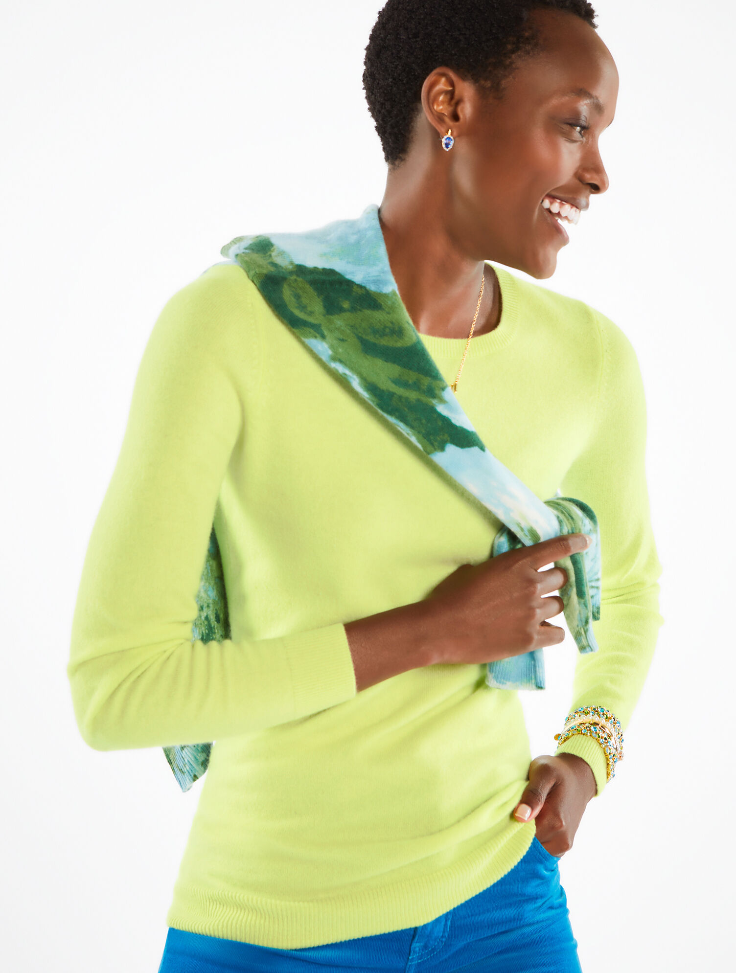 Cashmere Crewneck Sweater | Talbots