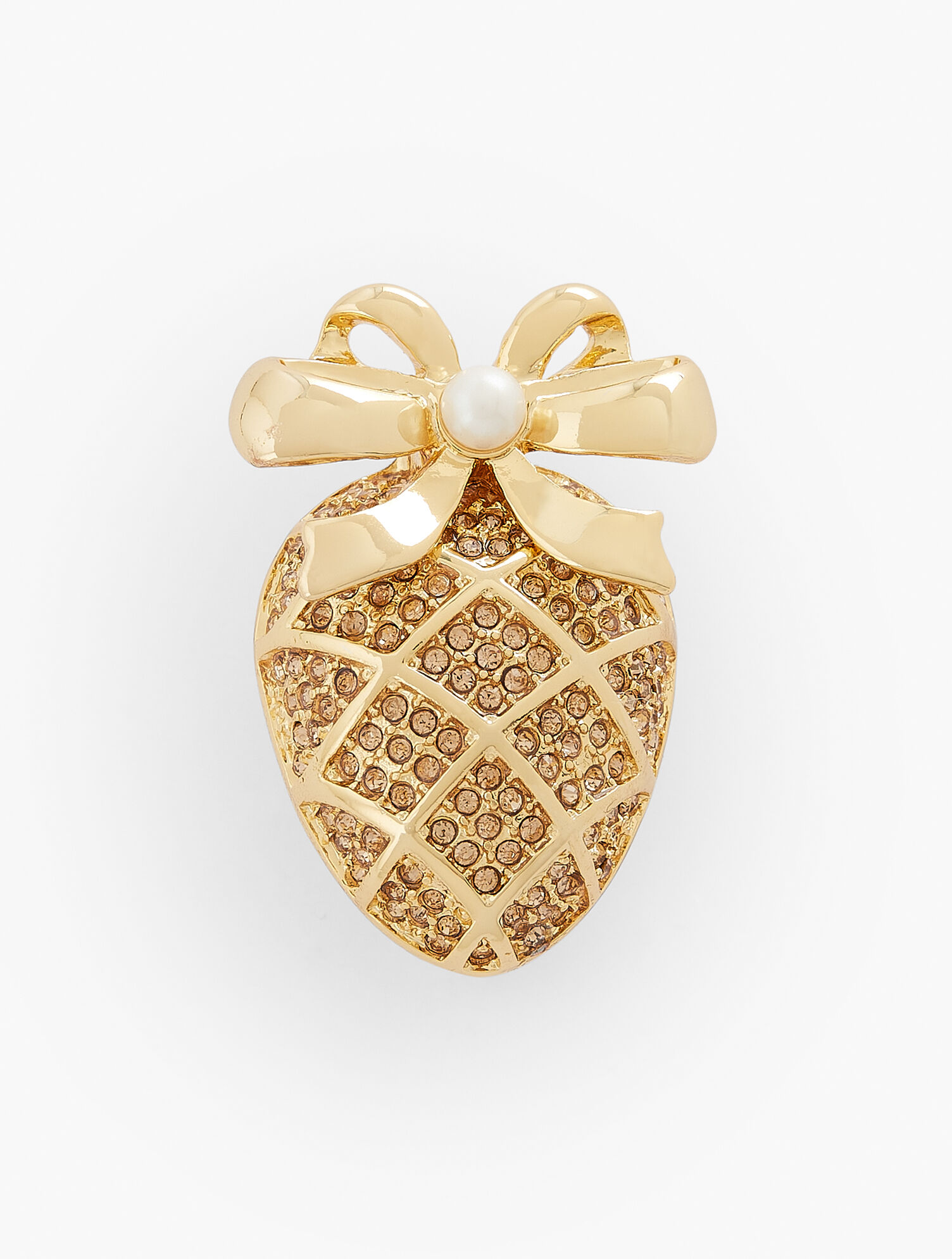 Pavé Pinecone Brooch | Talbots