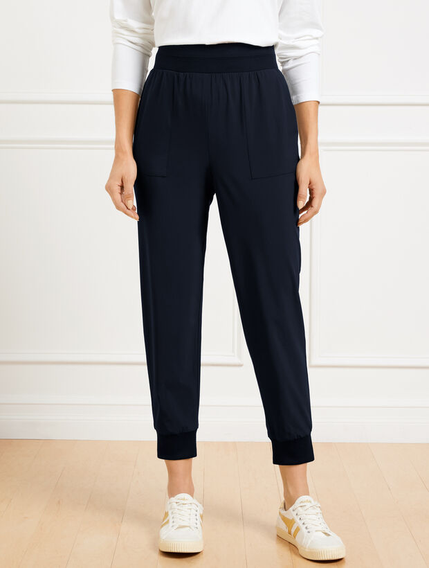 elasticated ankle joggers