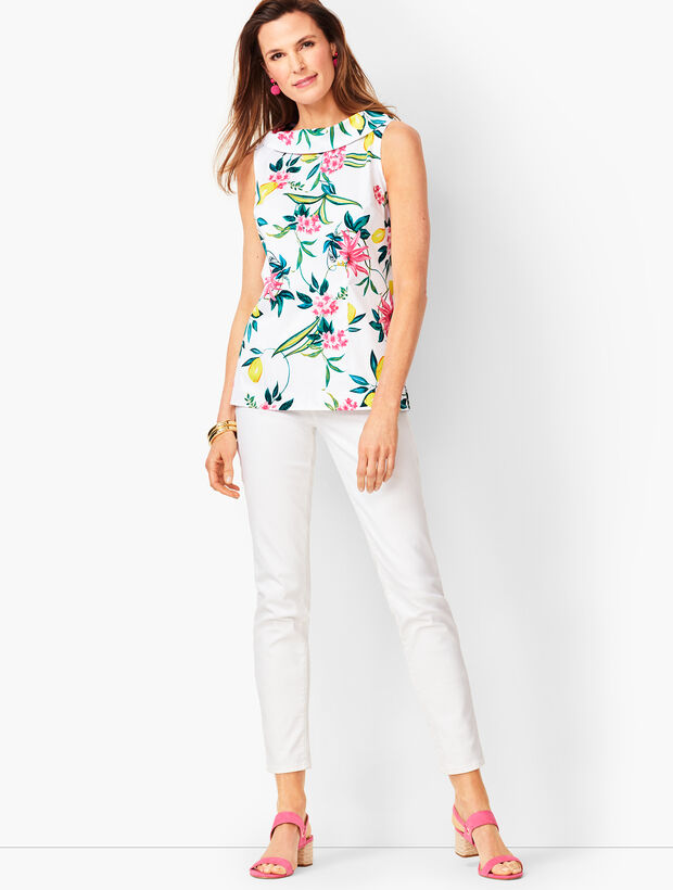 Audrey Shell - Lemon Print | Talbots
