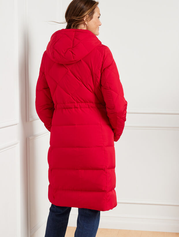 Hooded Down Puffer Coat | Talbots