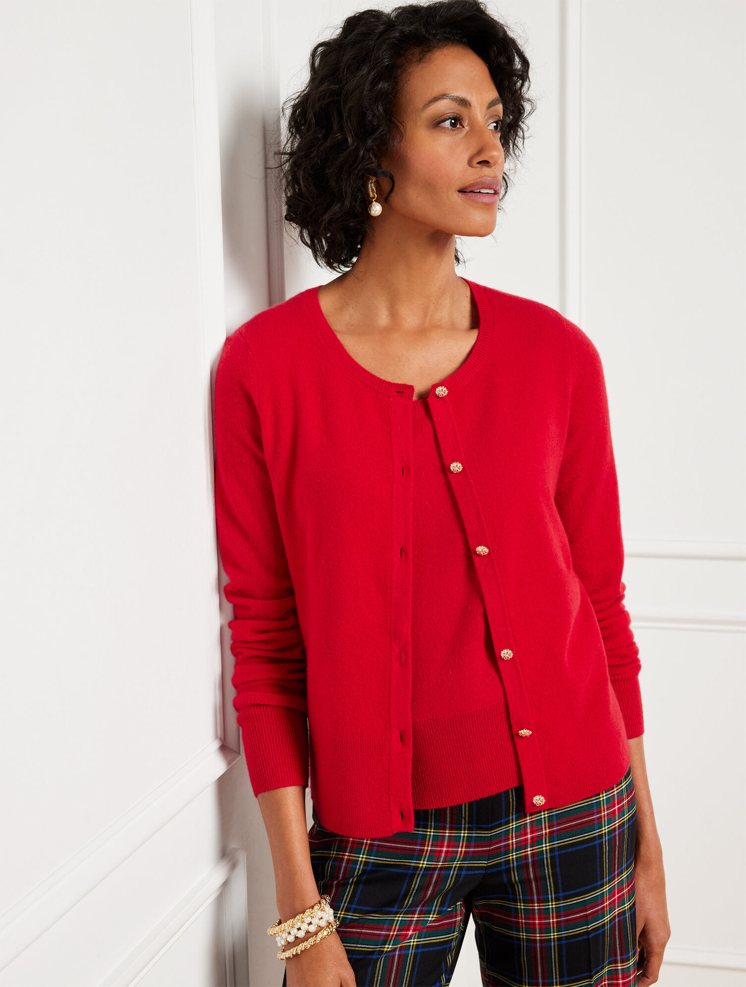 Cashmere Charming Cardigan | Talbots