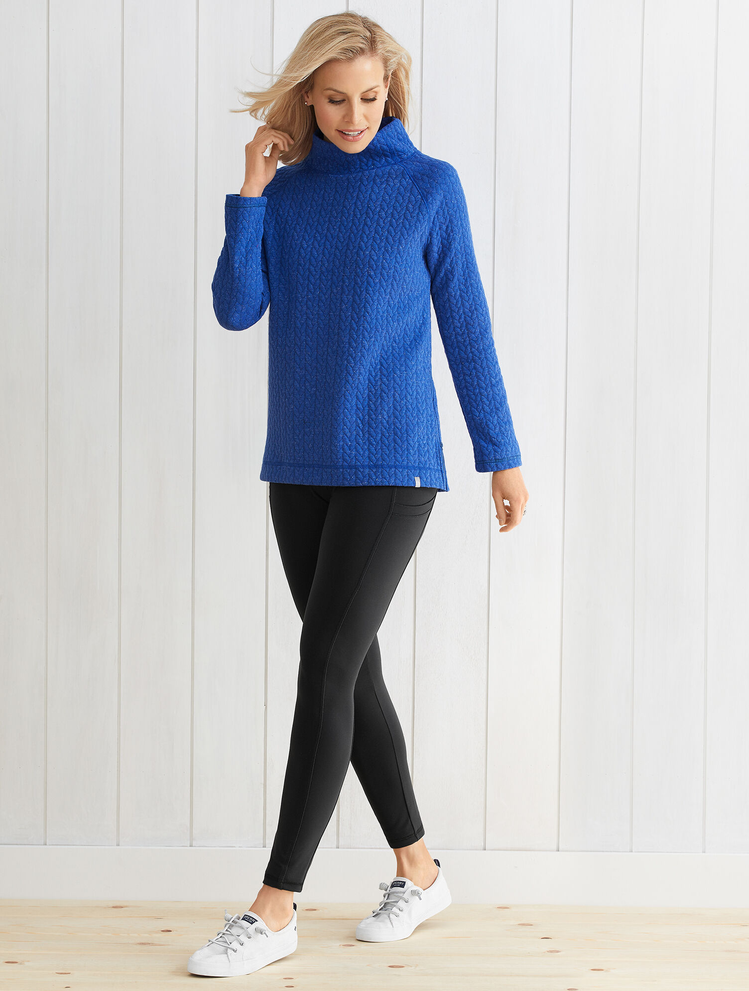 Tech Stretch Slash Pocket Leggings | Talbots
