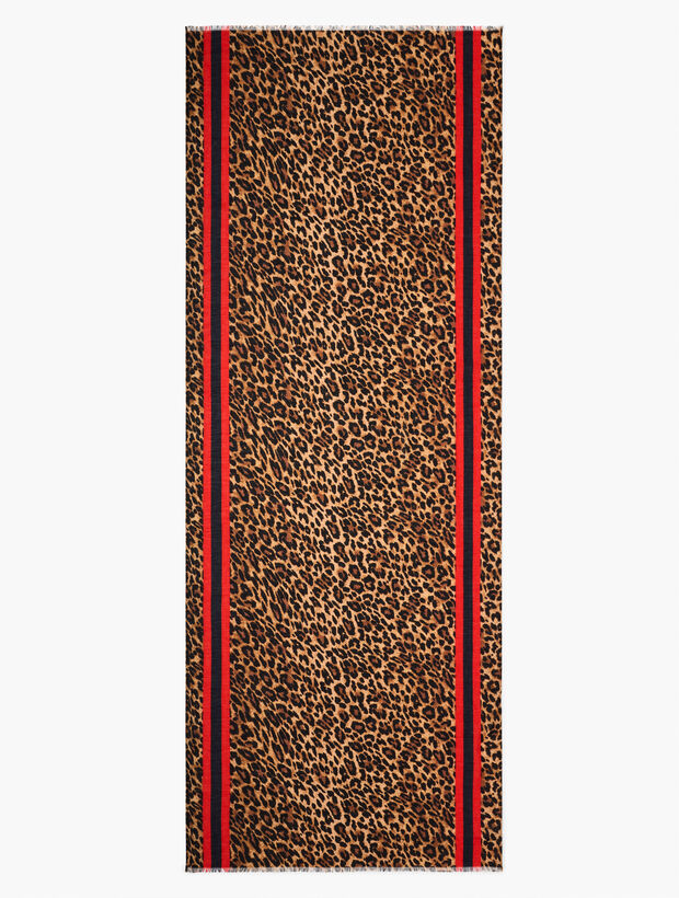 Leopard Oblong Scarf | Talbots