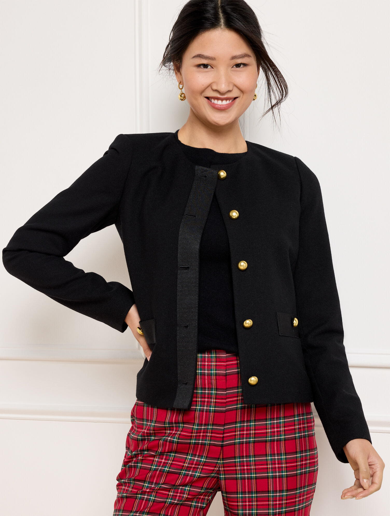 Crop Lady Jacket | Talbots