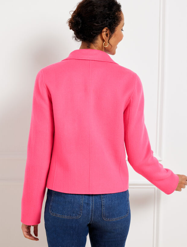 Double Face Wool Blend Jacket | Talbots