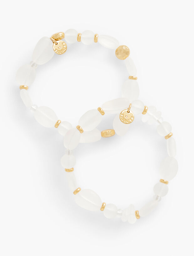 Sea Glass Stretch Bracelet Set | Talbots