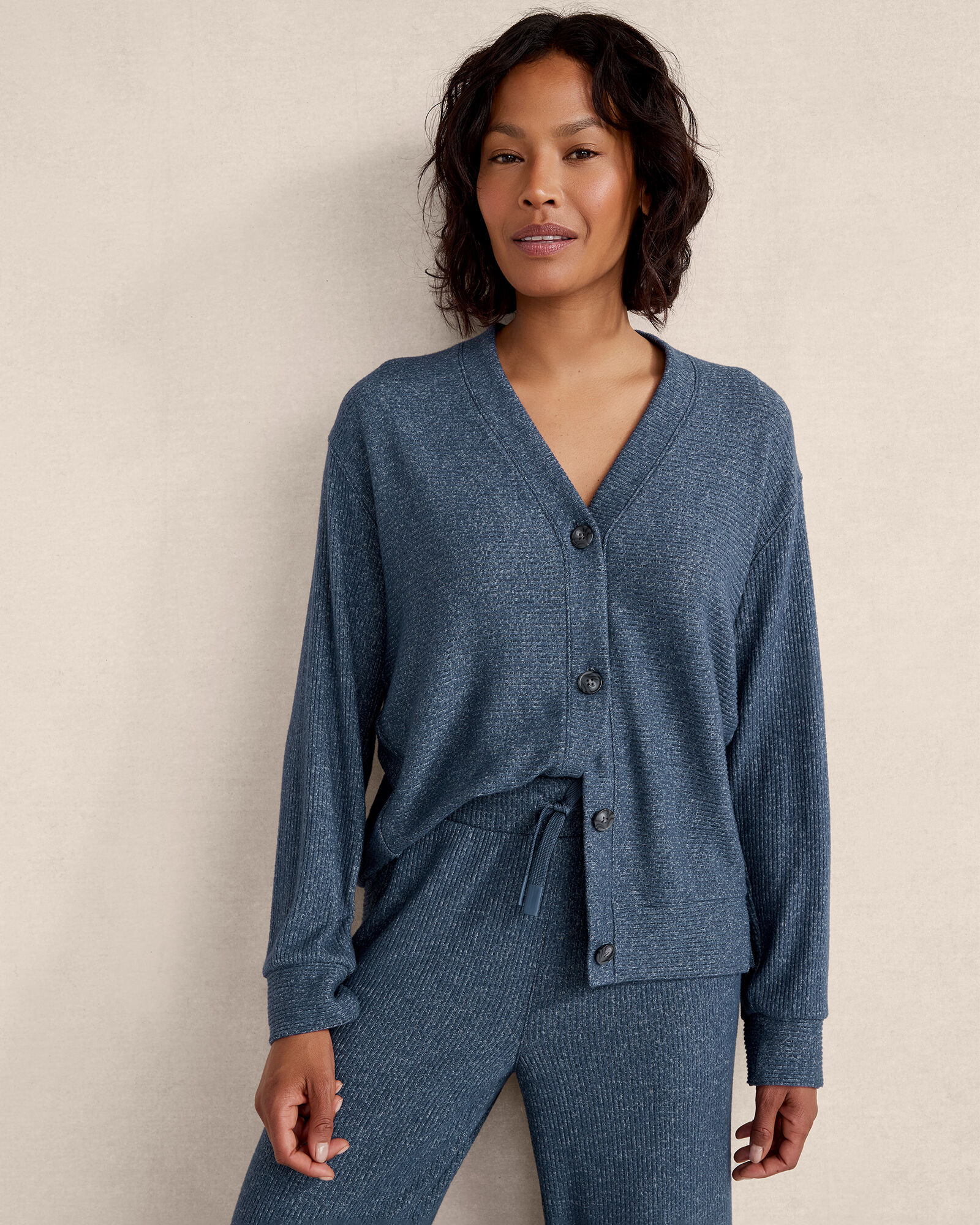 Sweater Knit Button Up Cardigan | Haven Well Within