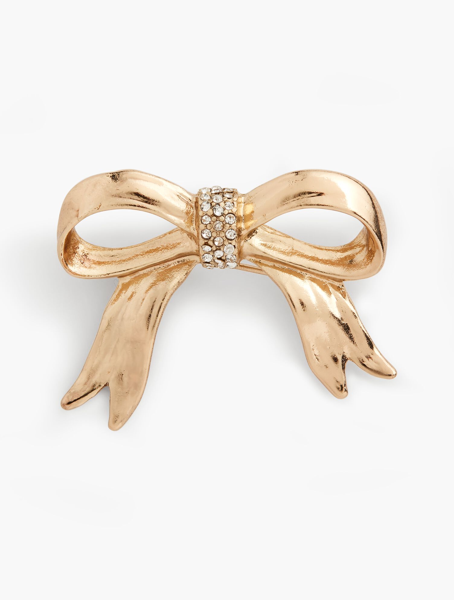 Gold Bow Brooch | Talbots