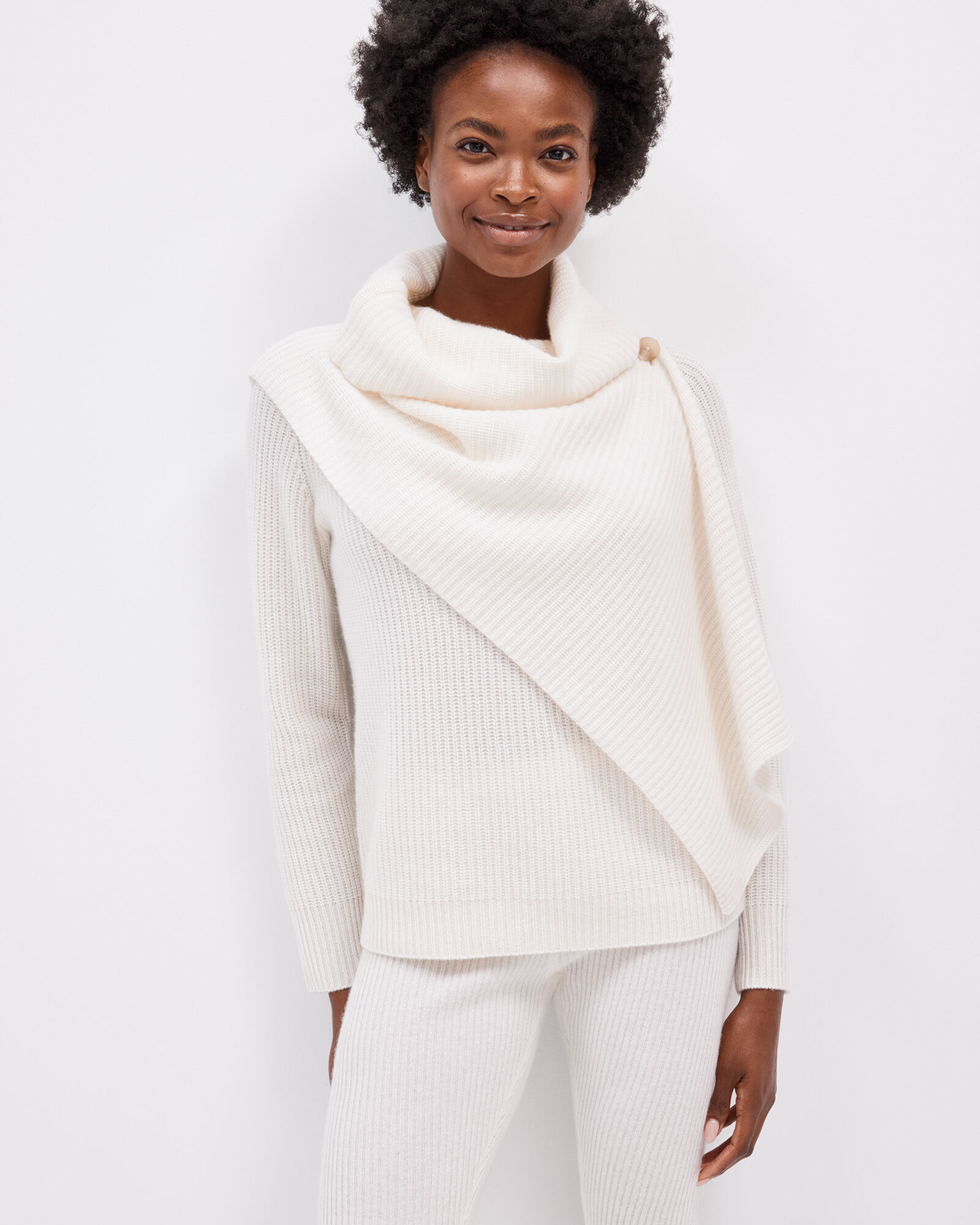 Cashmere Shawl Sweater | Haven Well Within