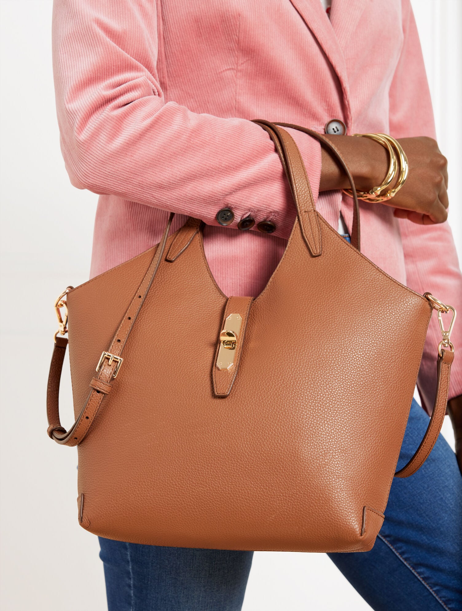Leather Hobo Bag | Talbots