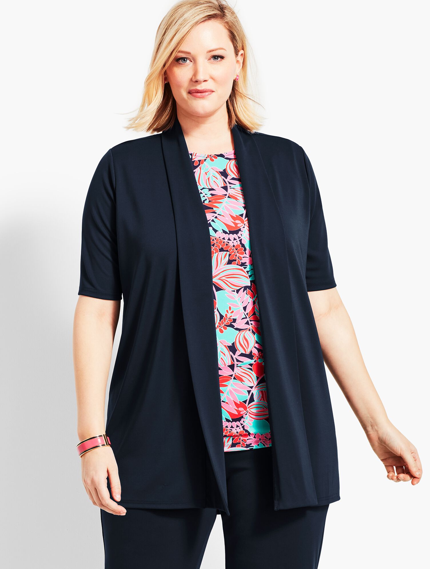 plus size cardigans long