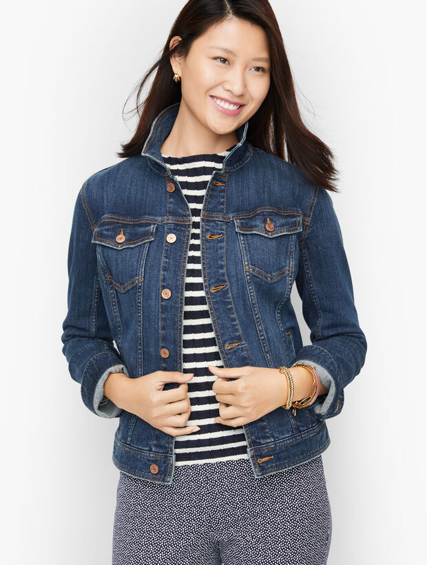 Classic Denim Jacket - Sandy Wash | Talbots