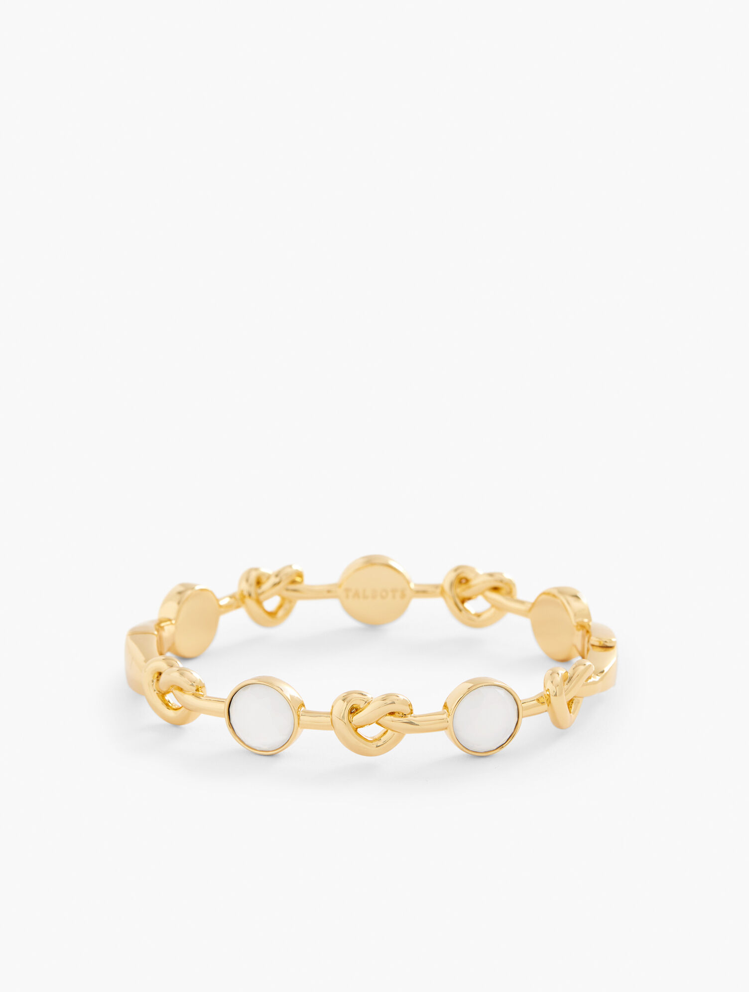 Float On Air Pearl Hinge Bangle | Talbots