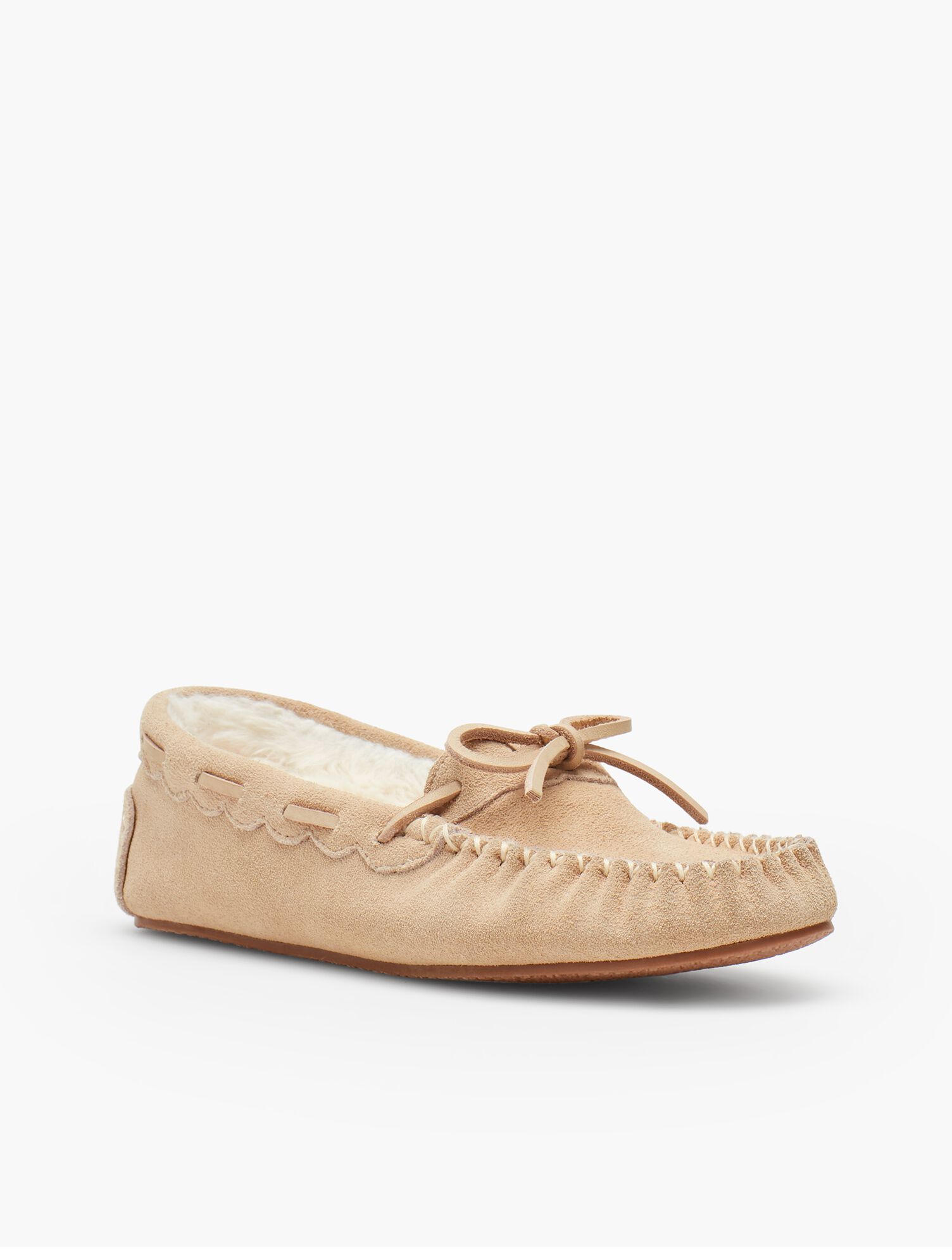 Ruby Moccasin Slippers | Talbots