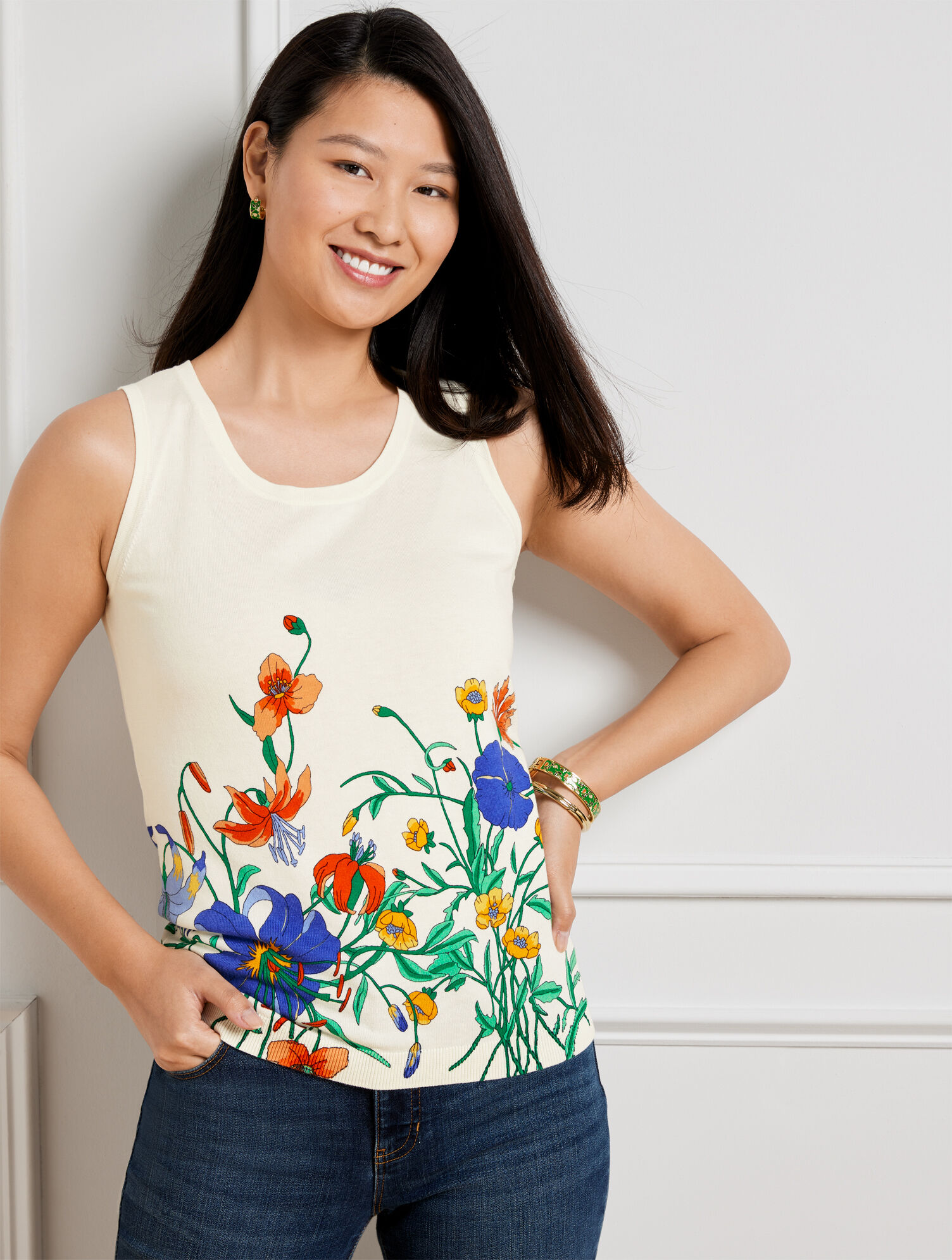 Charming Shell - Vivid Floral | Talbots