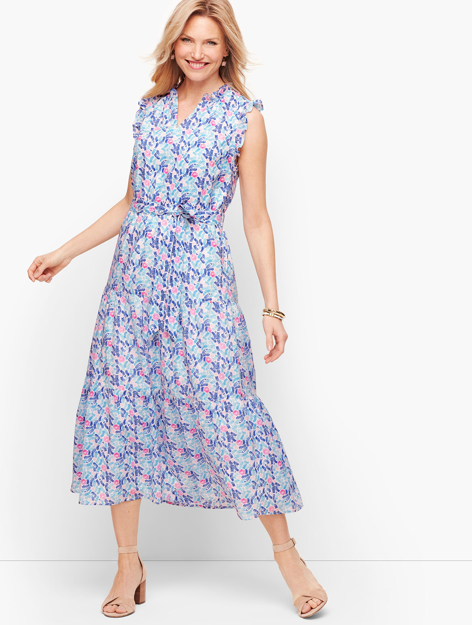 Tiered Dress | Talbots