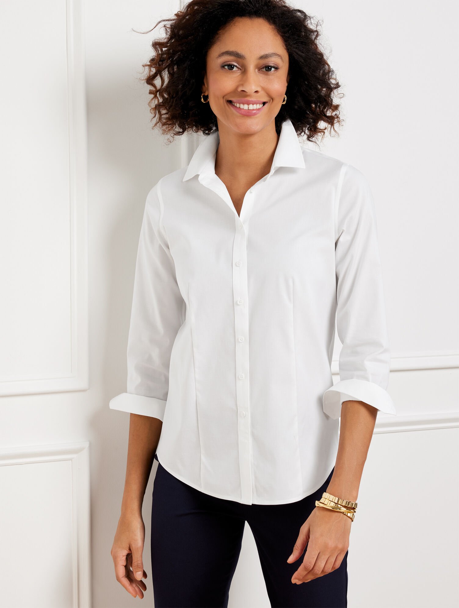 womens buttoned shirts