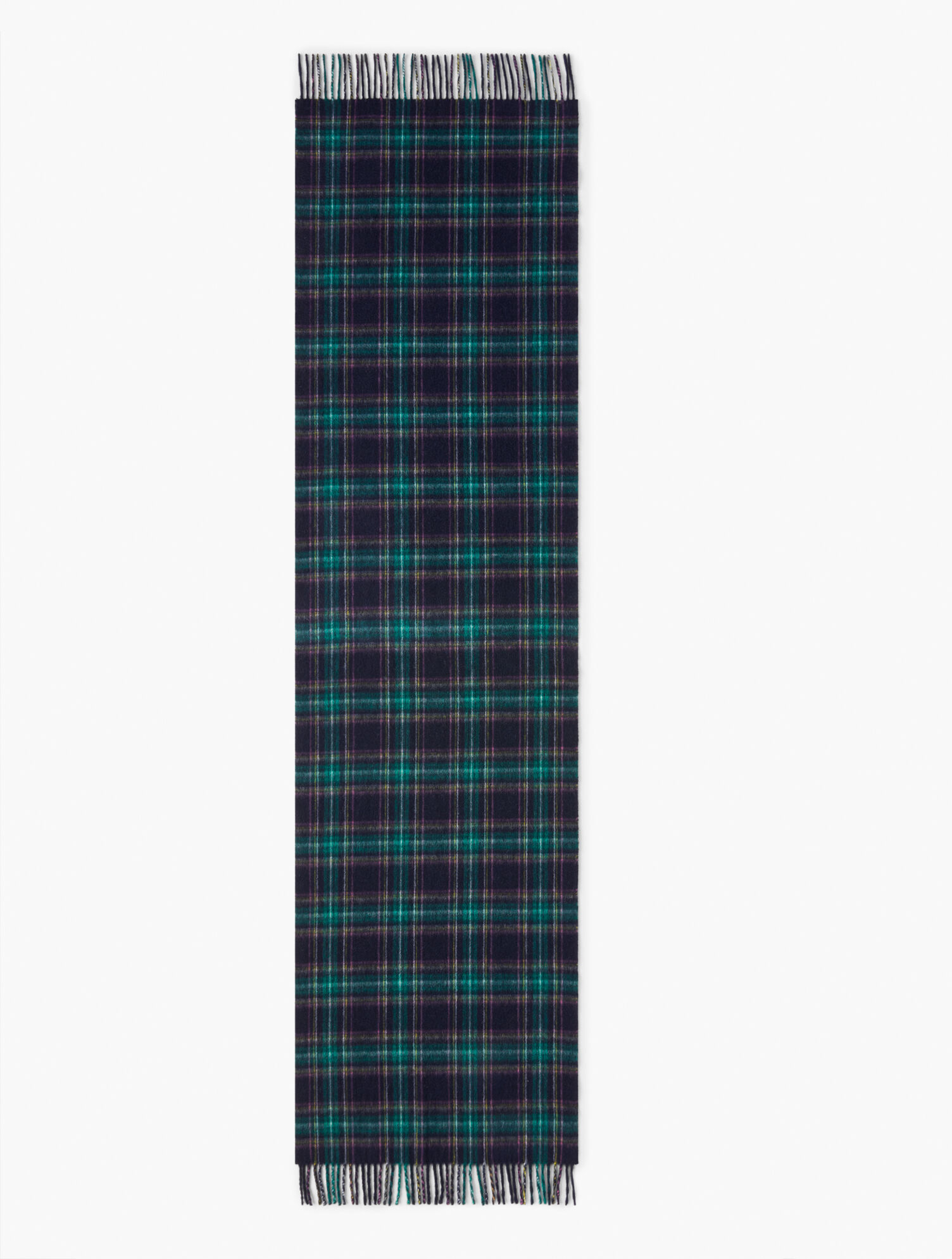 Cabin Plaid Cashmere Wrap | Talbots