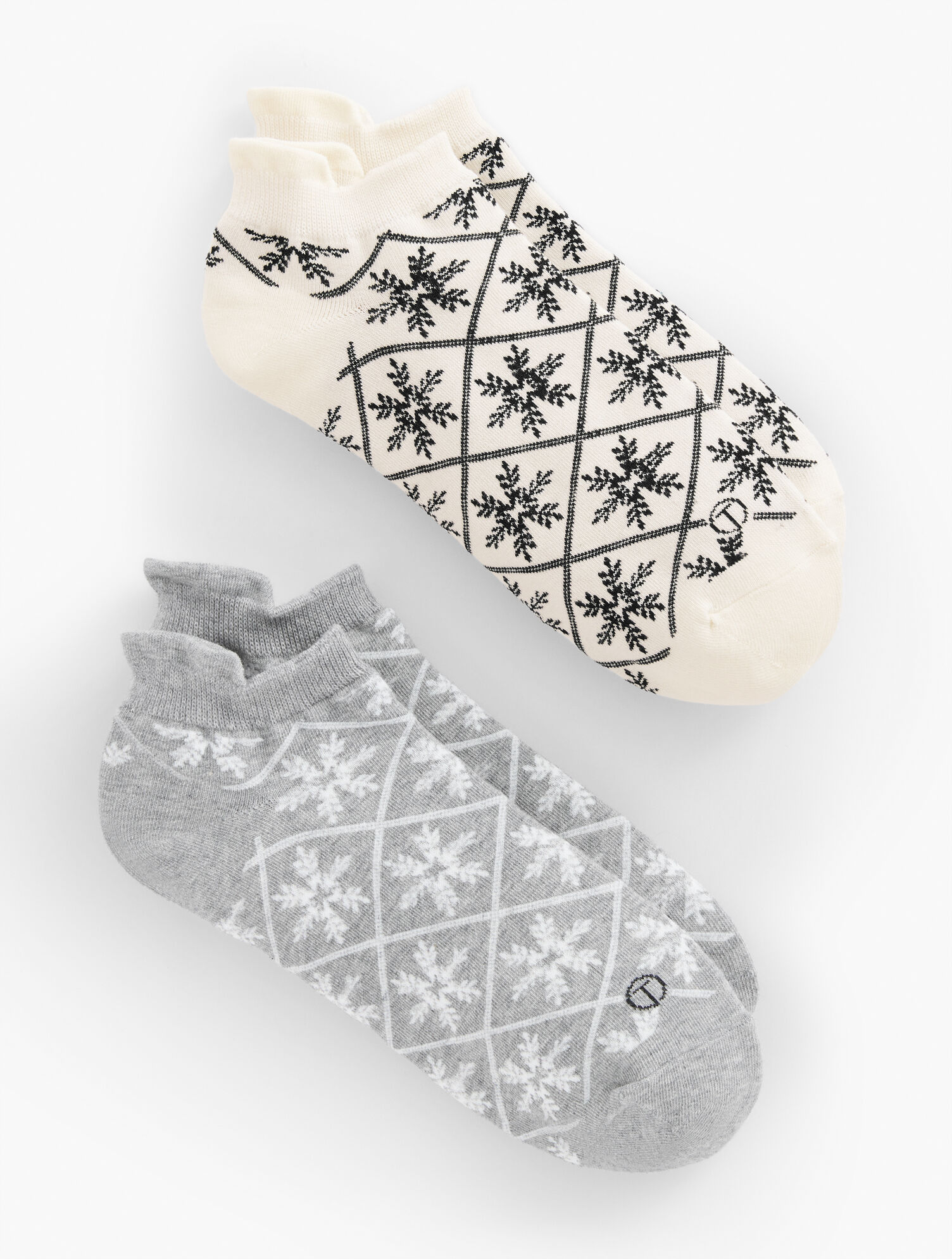 Winter Romance Two Pair Ankle Socks | Talbots