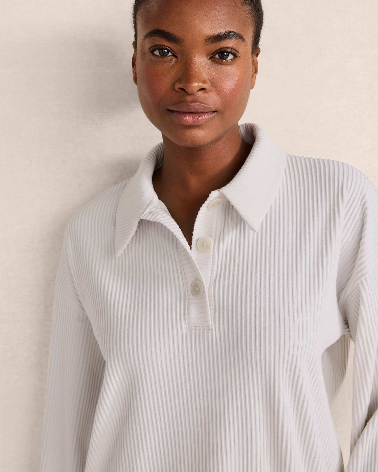Ottoman Rib Polo Popover | Haven Well Within