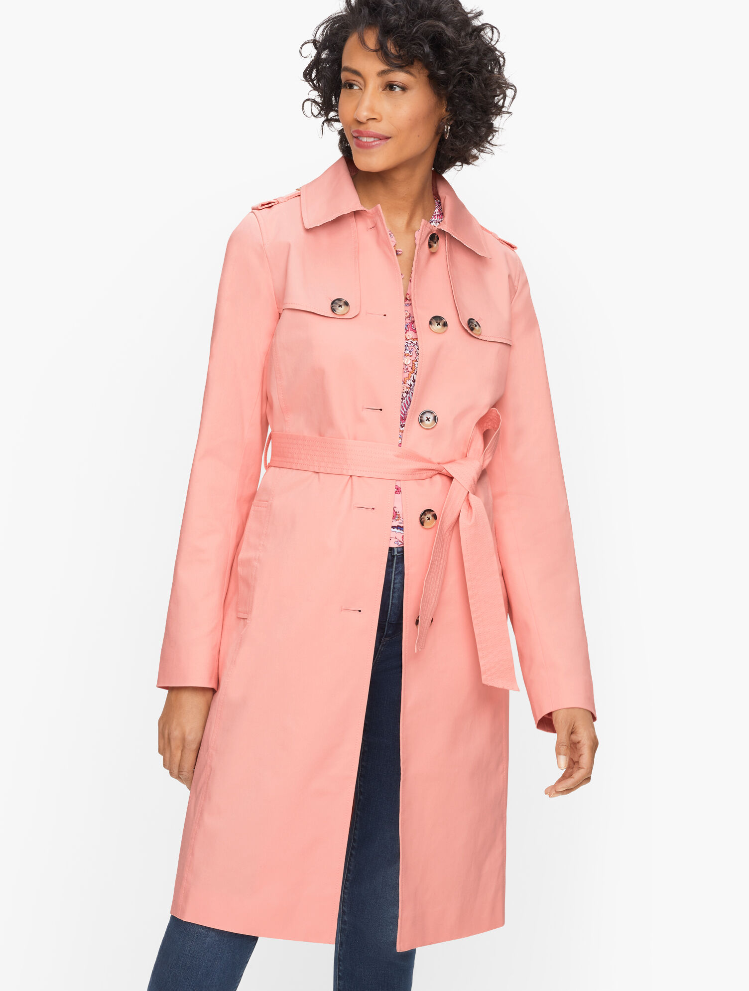 Polished Trench Coat | Talbots