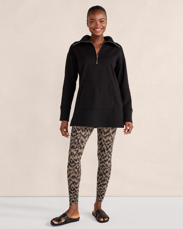 Cozy Fleece Half-Zip Tunic | Haven Well Within