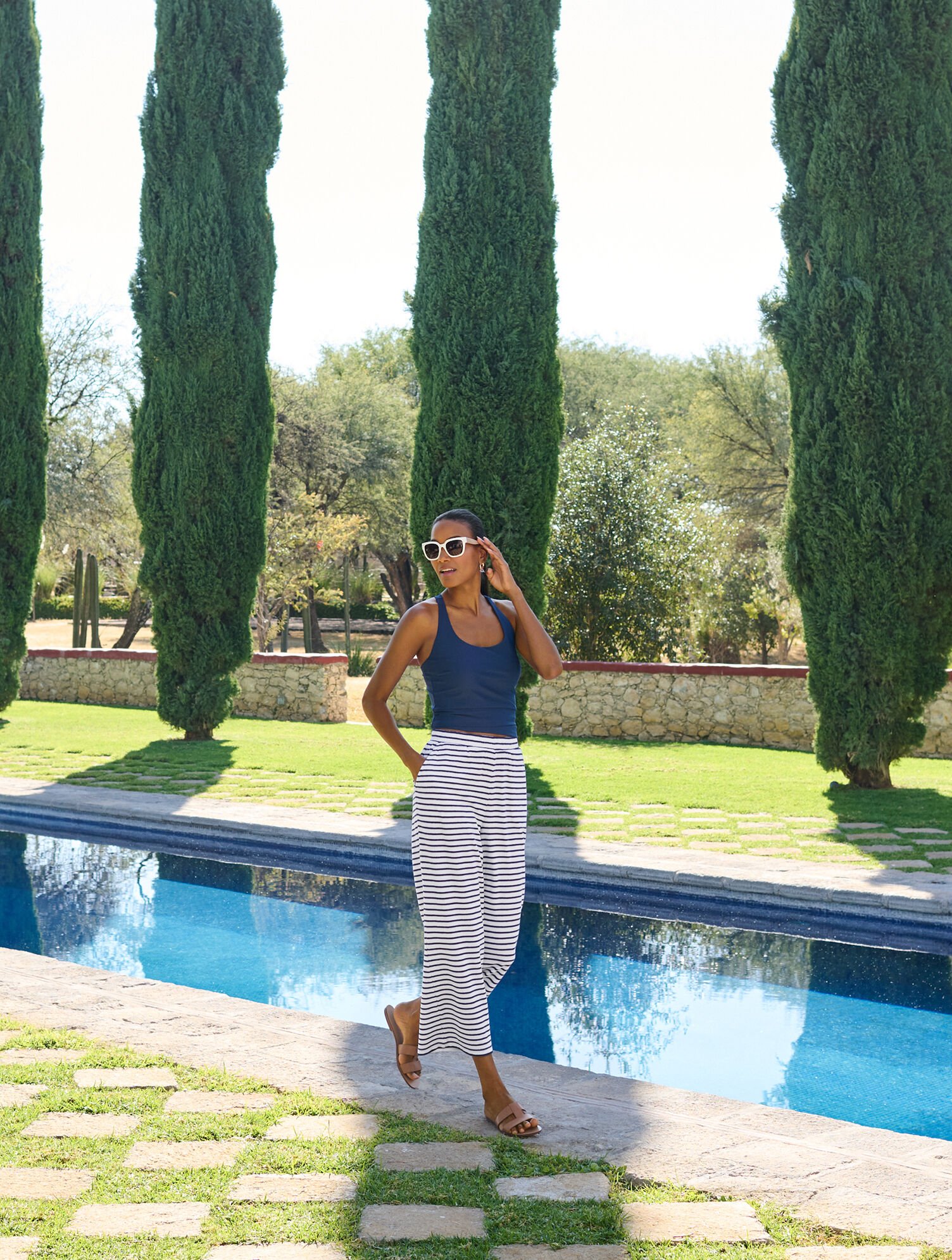 Aqua Club Scoop Neck Tankini | Talbots