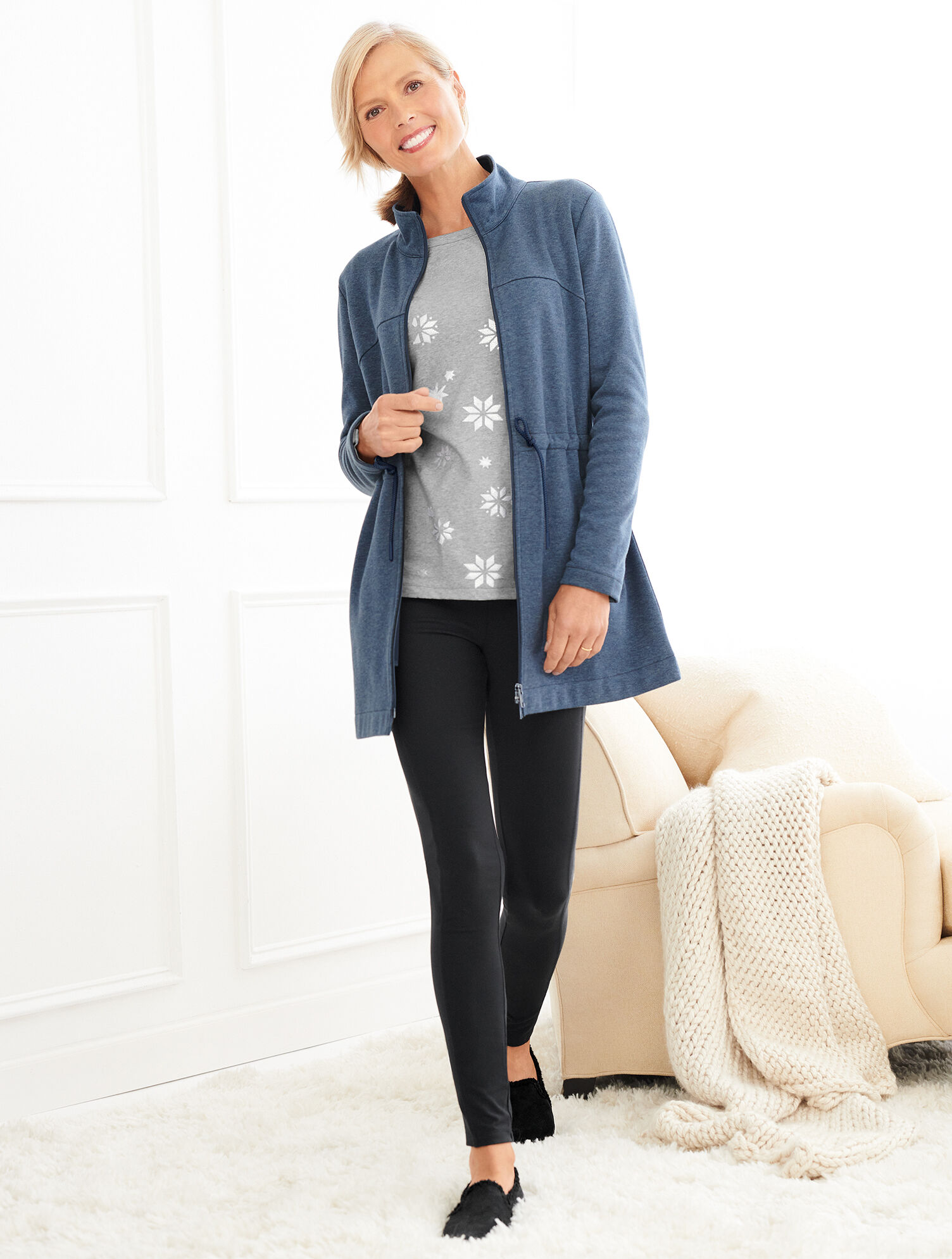Tech Stretch Slash Pocket Leggings | Talbots