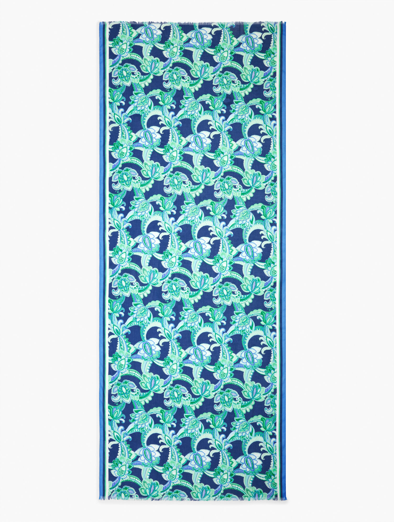 Charming Floral Oblong Scarf | Talbots