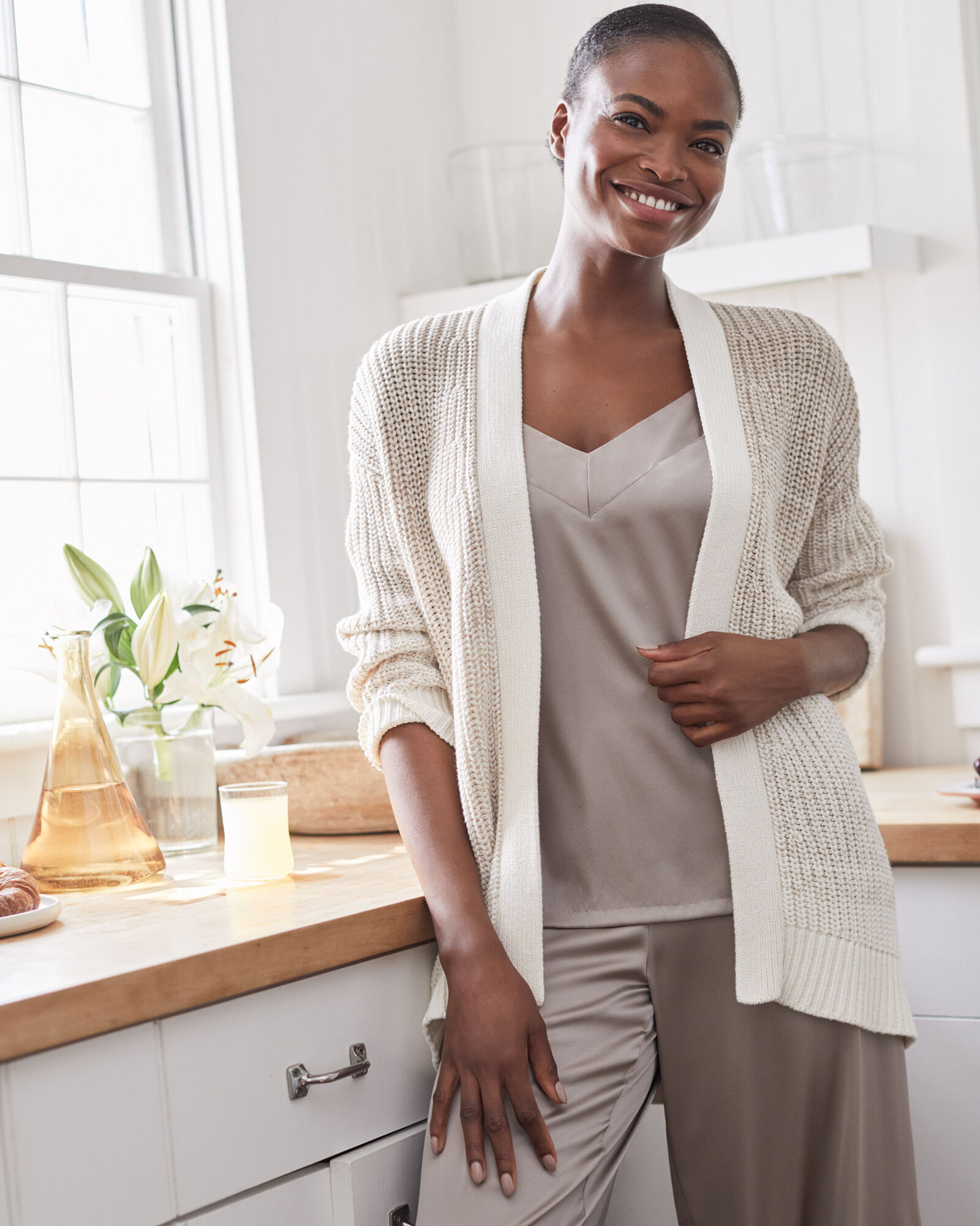 Organic Cotton Ombré Cardigan | Haven Well Within