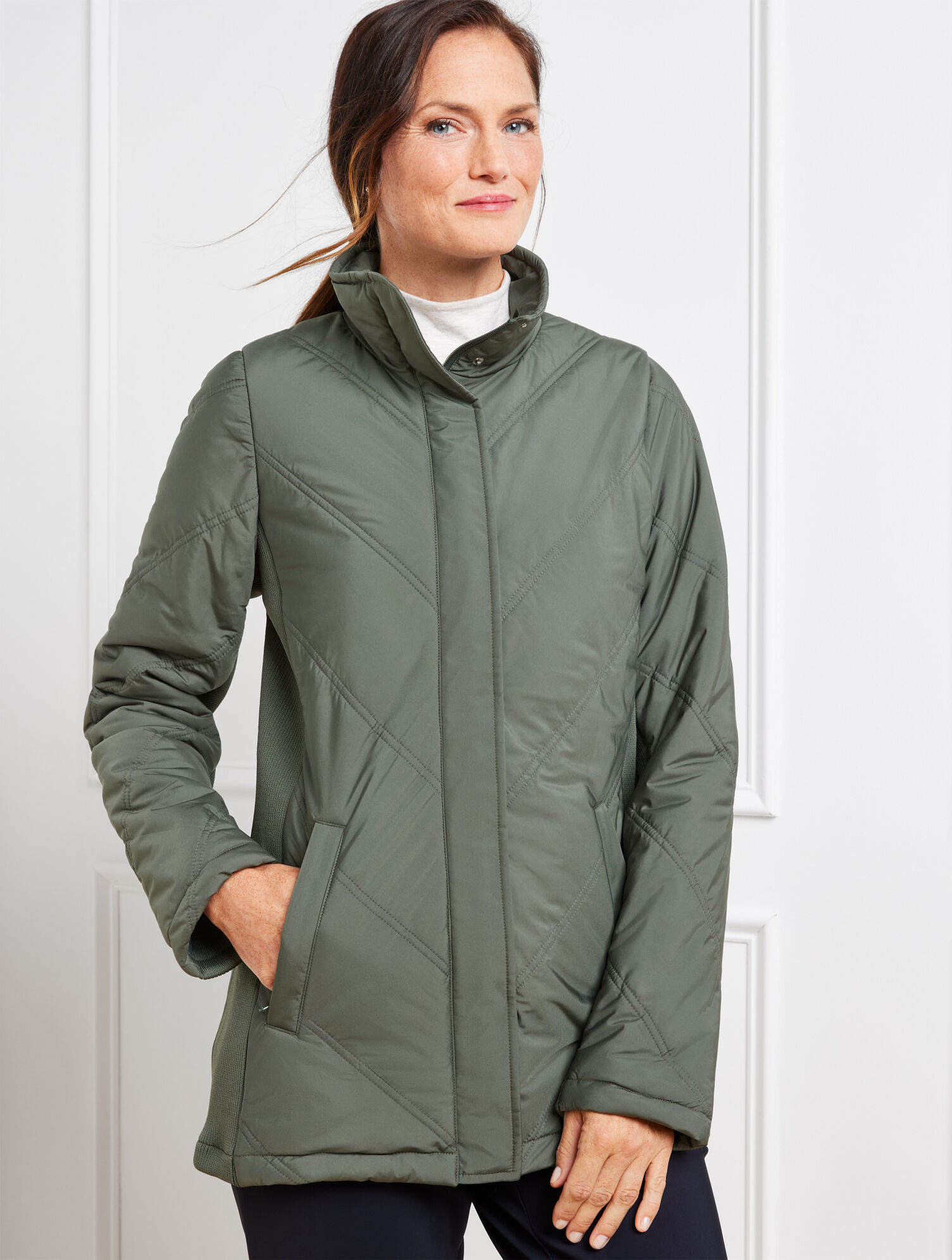 Channel Quilted Jacket | Talbots