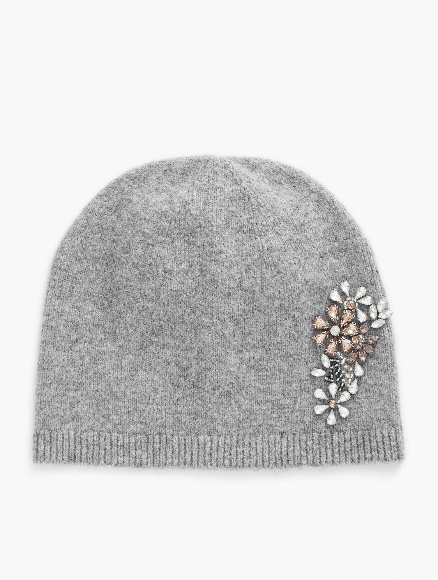Embellished Flower Hat | Talbots