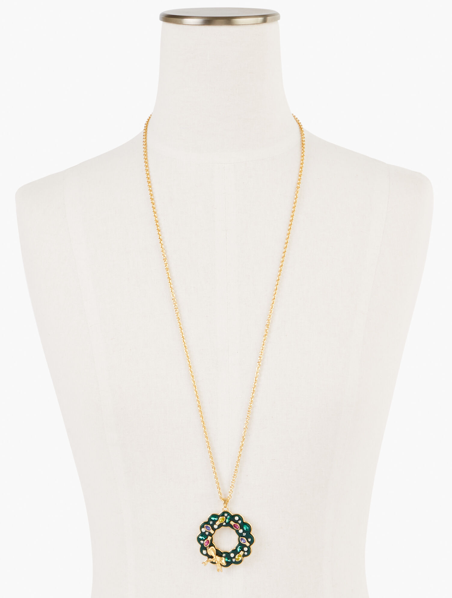 Holiday Wreath Pendant | Talbots