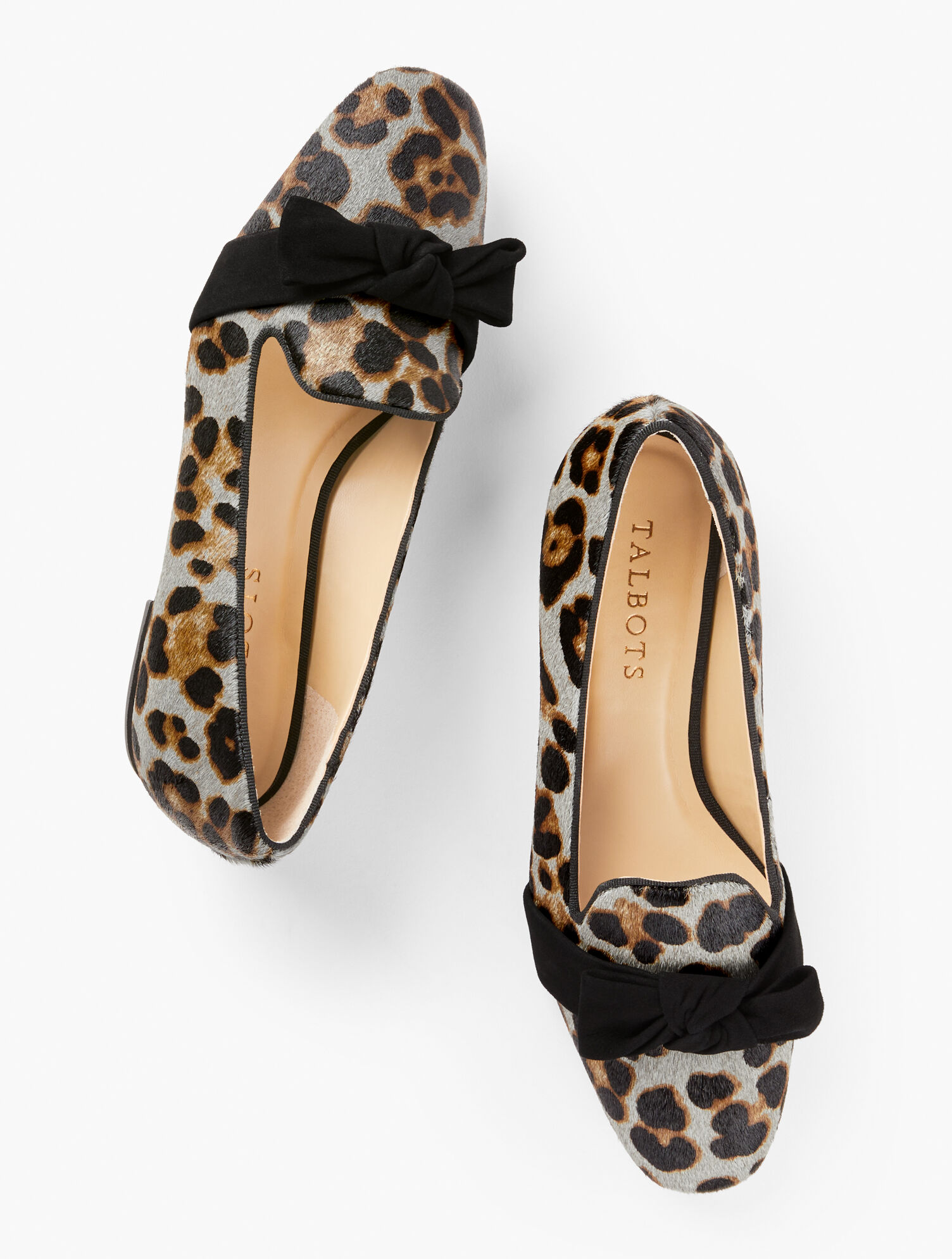 Jane Calf Hair Leopard Loafers | Talbots