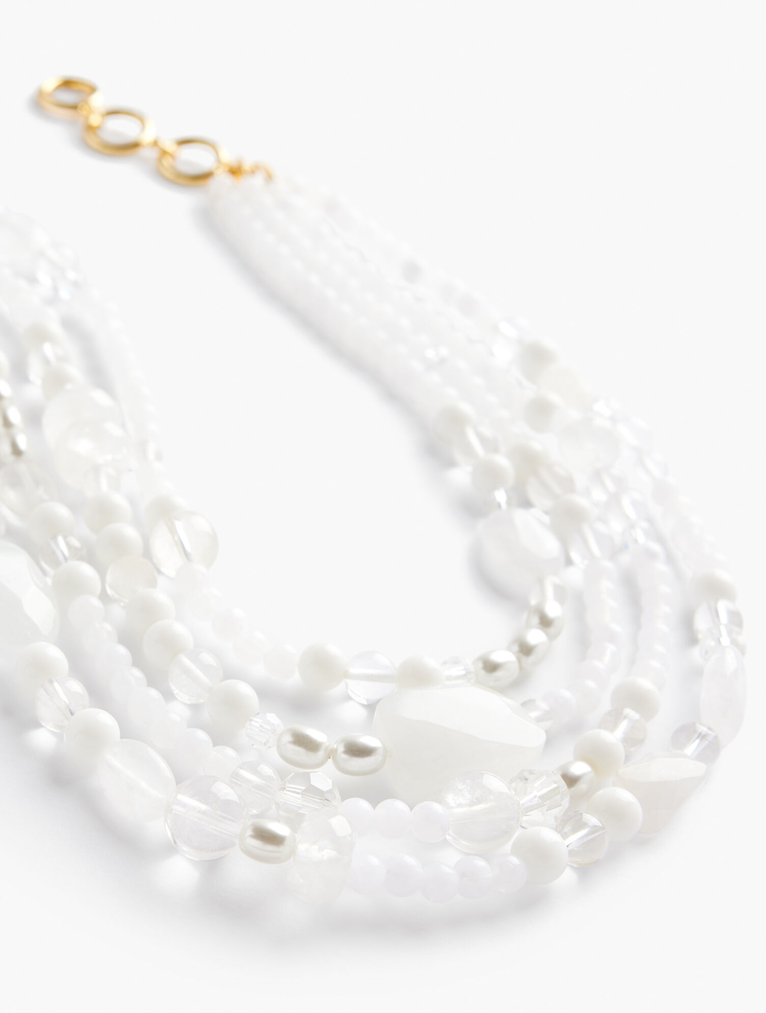 Layered Multi Bead Necklace | Talbots