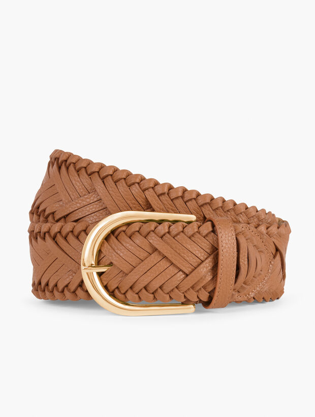 Braided Leather Belt | Talbots