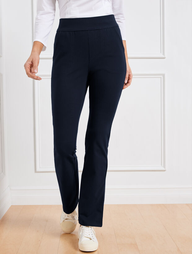 Everyday Stretch Bootcut Pants | Talbots