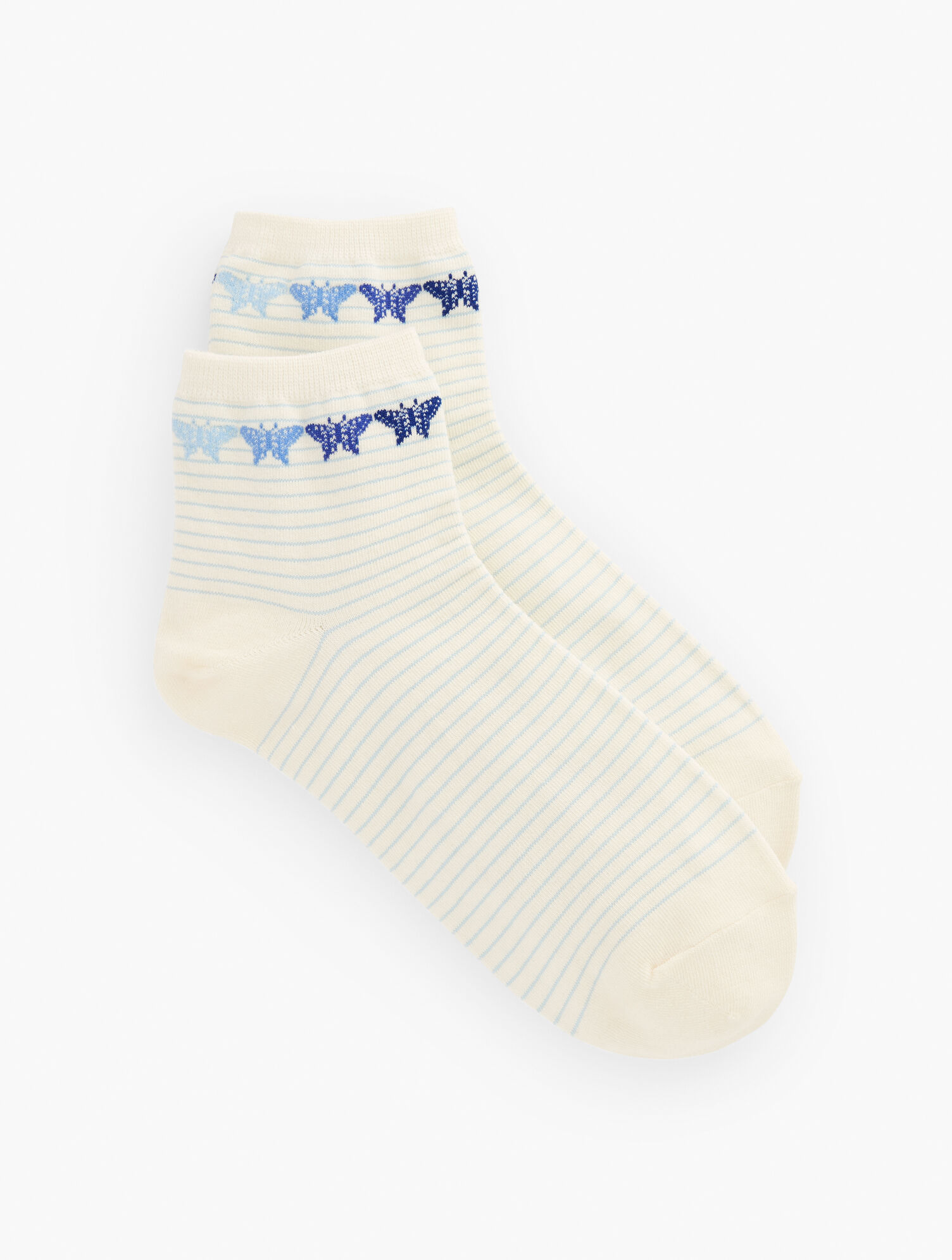 Butterfly Crew Socks | Talbots
