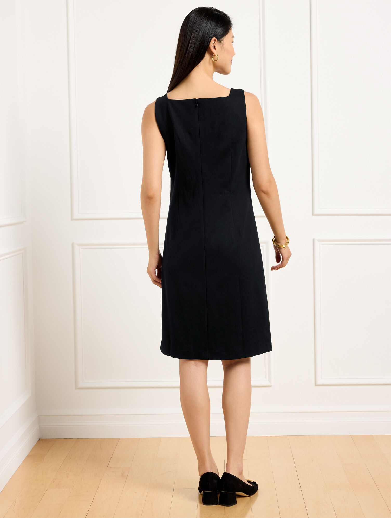 Luxe Ponte Sheath Dress | Talbots