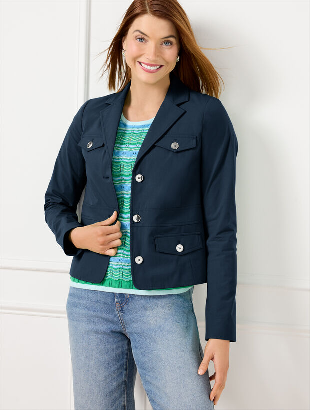 Fresh Poplin Jacket | Talbots