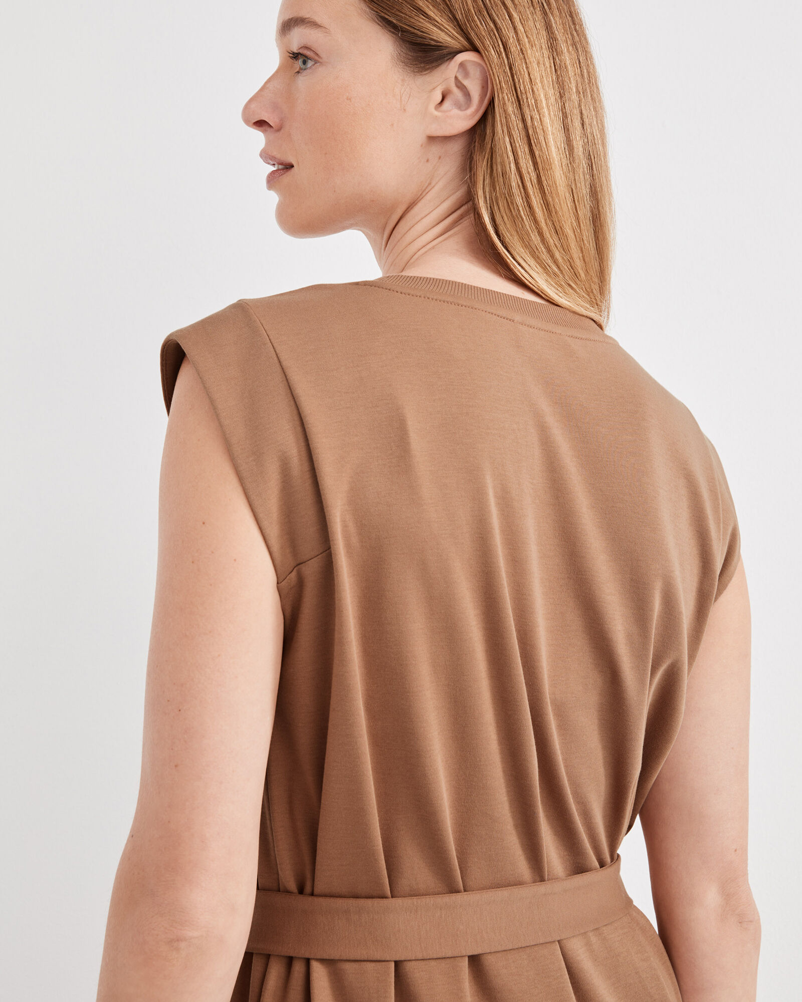 Organic Cotton Interlock Cap Sleeve Dress | Haven Well Within